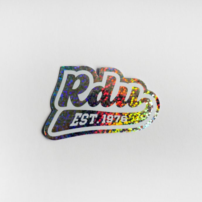 RDU Logo Holographic Sticker | RDU 98.5FM